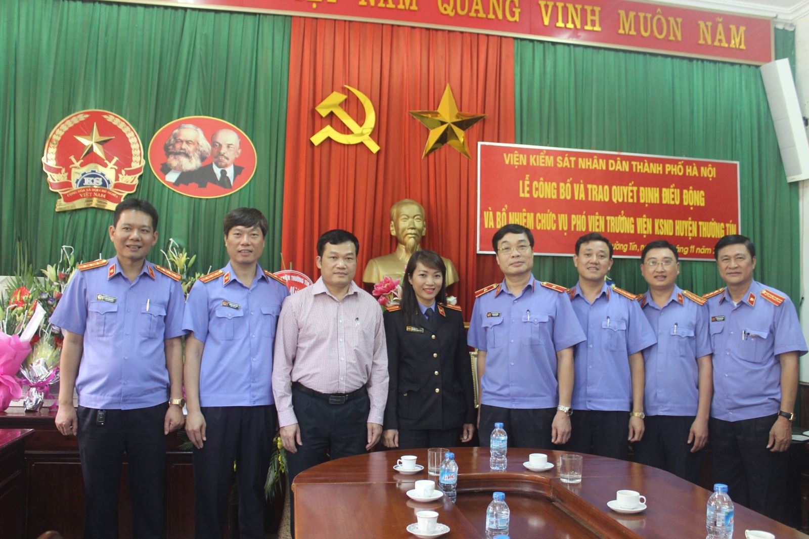 Lễ công bố quyết định điều động và bổ nhiệm chức vụ Phó Viện trưởng ...