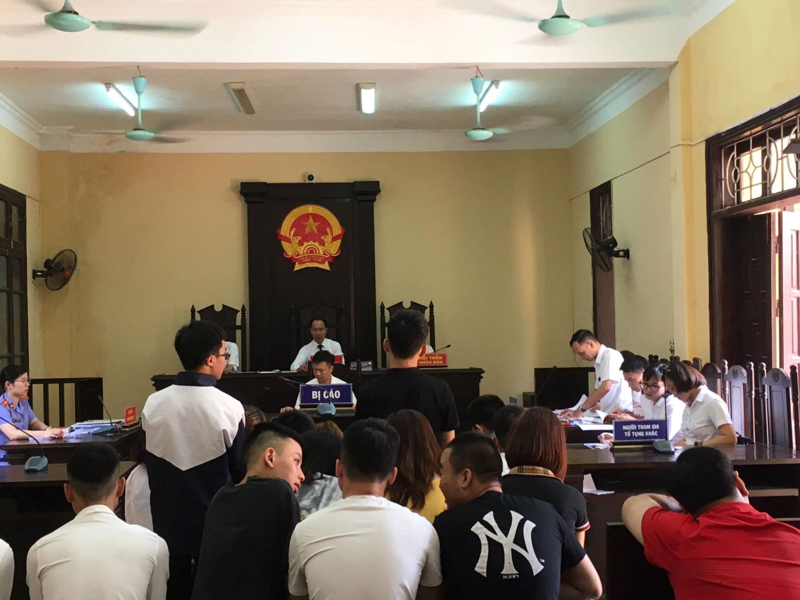 Thanh Oai: Xét xử vụ án Gây rối trật tự công cộng xảy ra trong thời ...