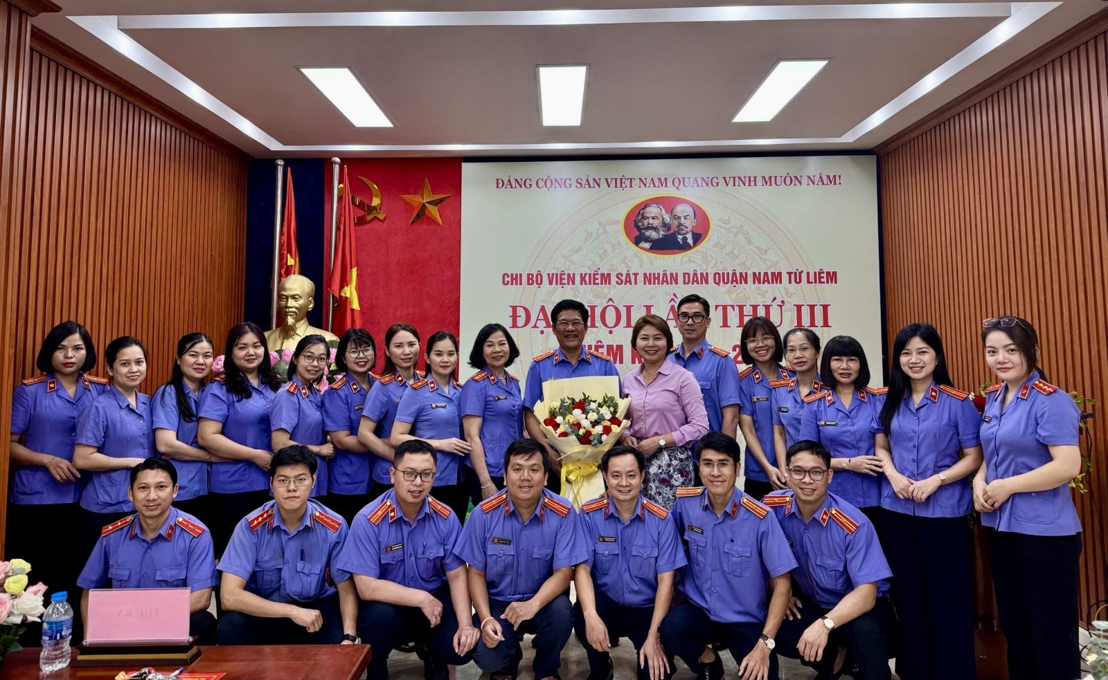 Chi bộ Viện KSND quận Thanh Xuân, Nam Từ Liêm tổ chức thành công Đại hội Chi bộ nhiệm kỳ 2025 – 2030