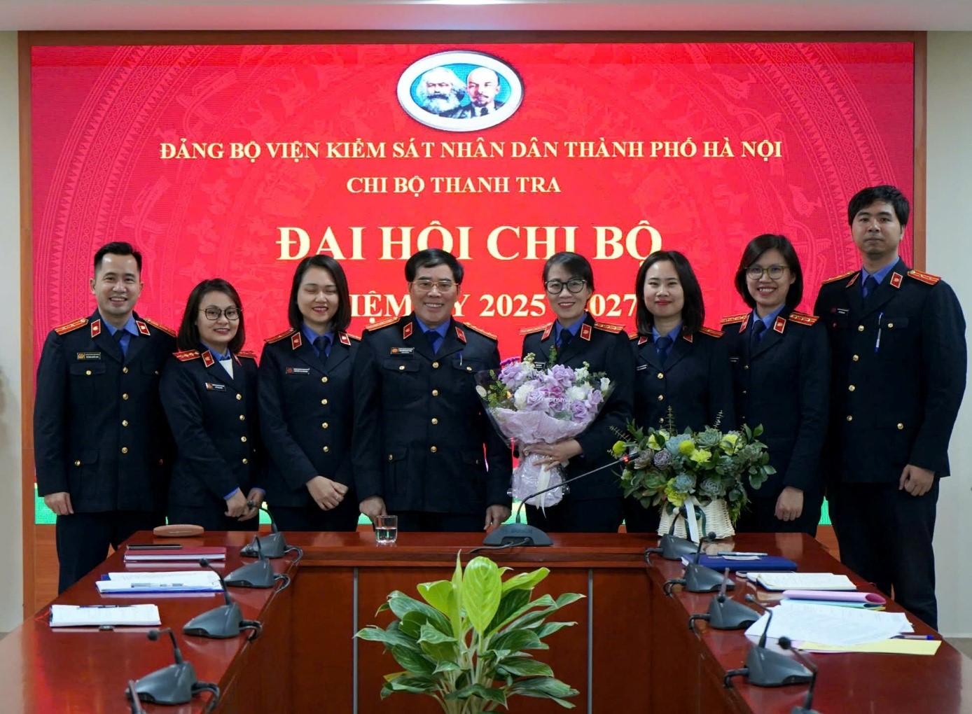 Đại hội chi bộ Thanh tra Viện KSND thành phố Hà Nội nhiệm kỳ 2025 – 2027