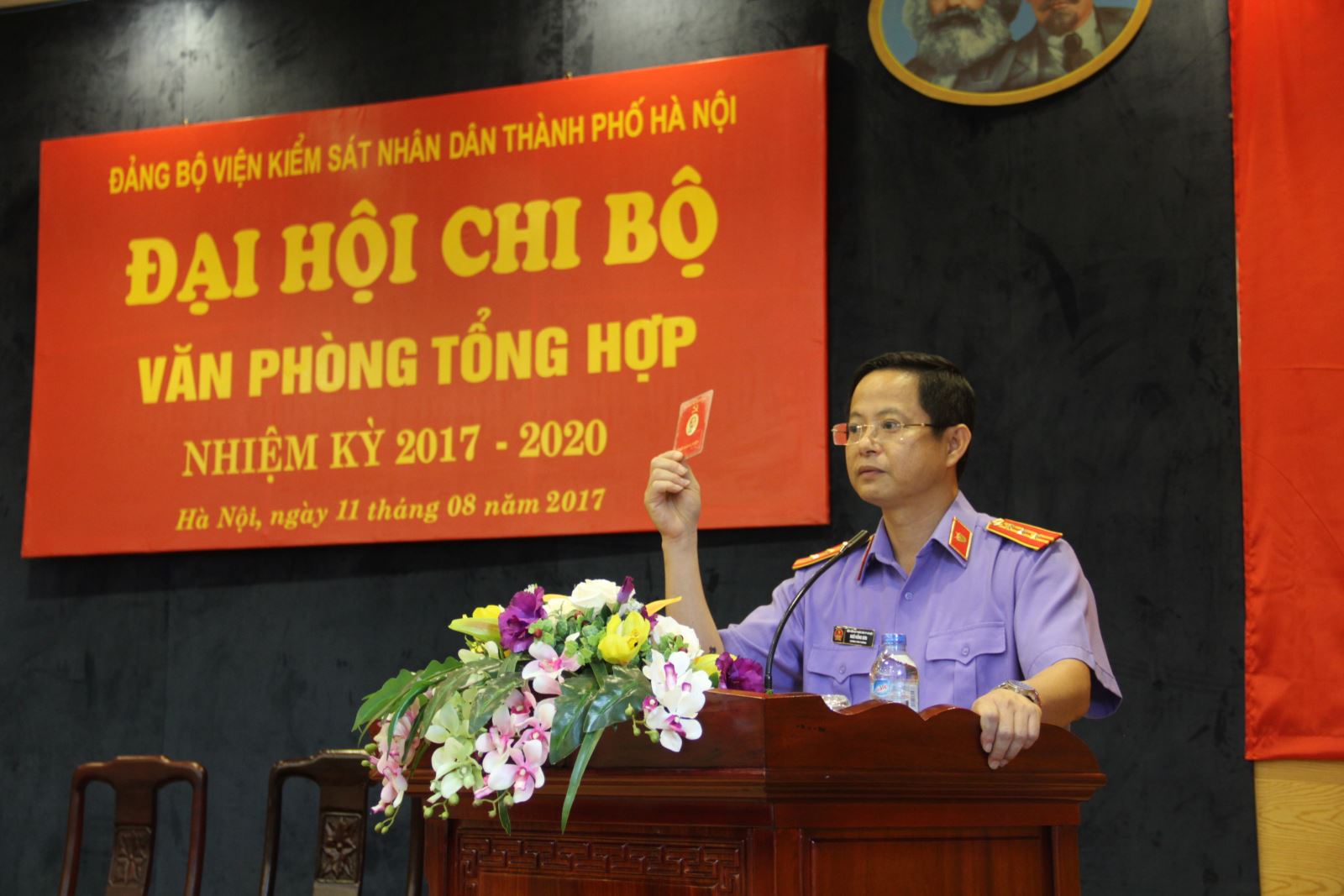 Đại hội Chi bộ Văn phòng tổng hợp nhiệm kỳ 2017 – 2020 thành công tốt đẹp
